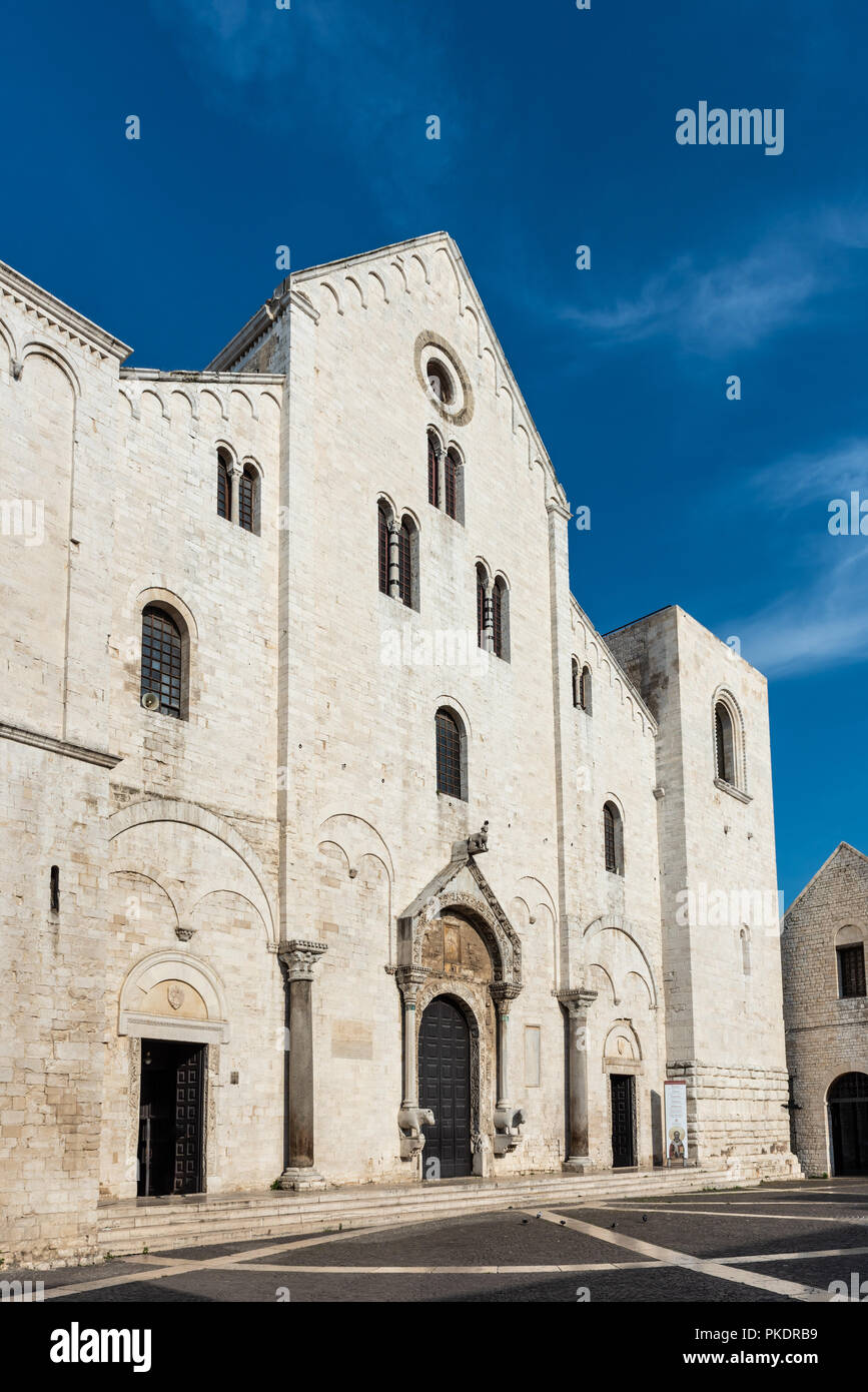 Ancient Basilica of San Nicola, Bari Stock Photo - Alamy