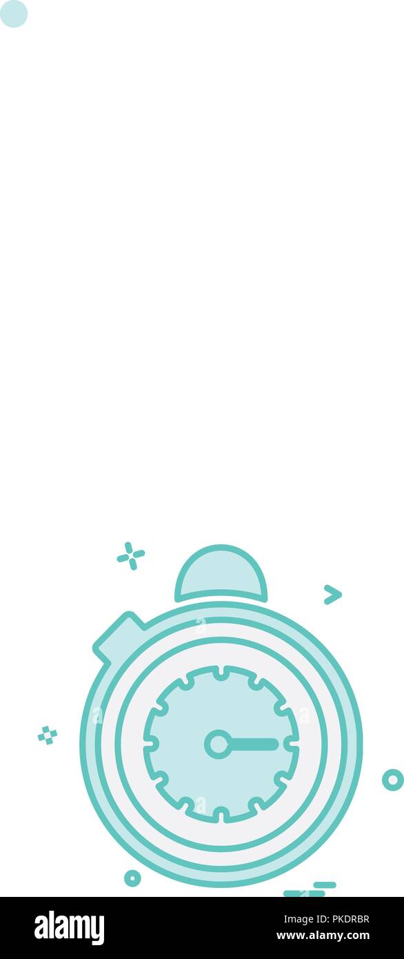 Stopwatch icon design vector Stock Vector Image & Art - Alamy