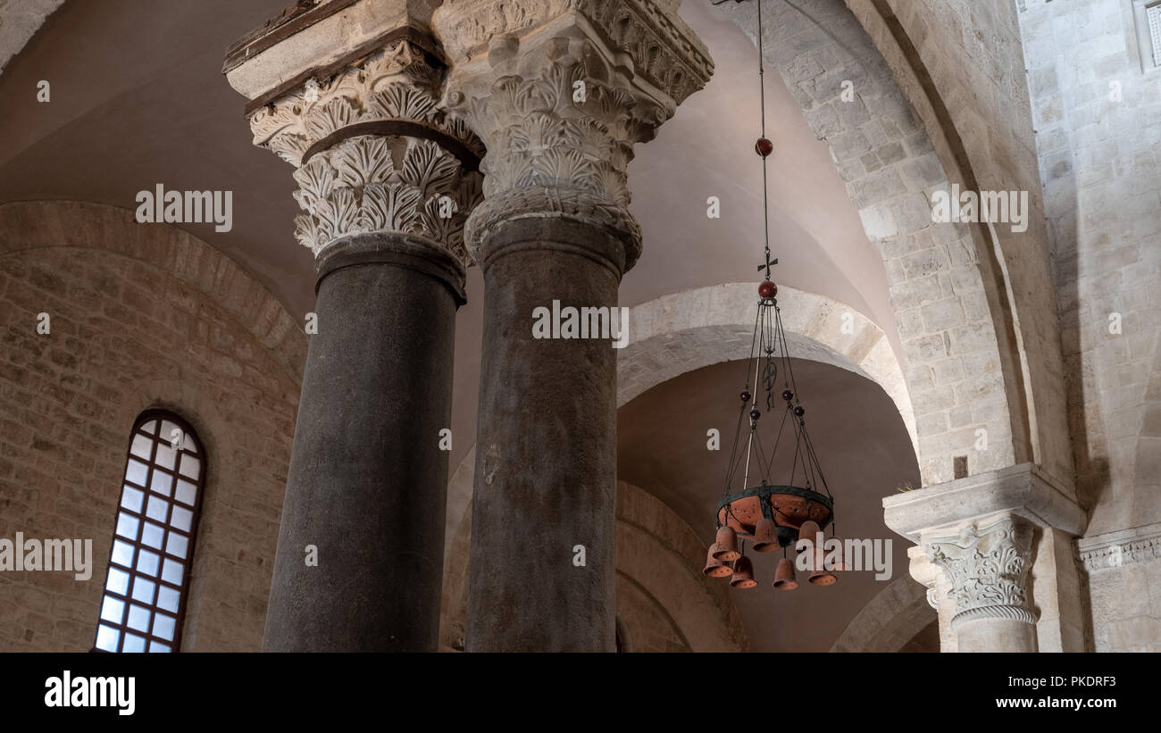 Ancient Basilica of San Nicola, Bari Stock Photo - Alamy