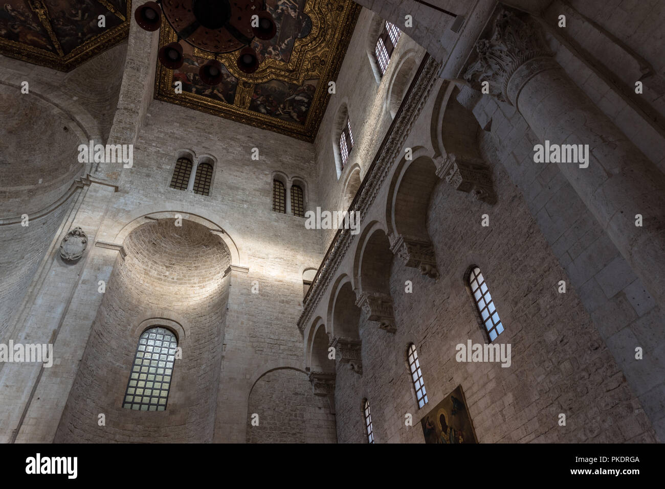 Ancient Basilica of San Nicola, Bari Stock Photo - Alamy