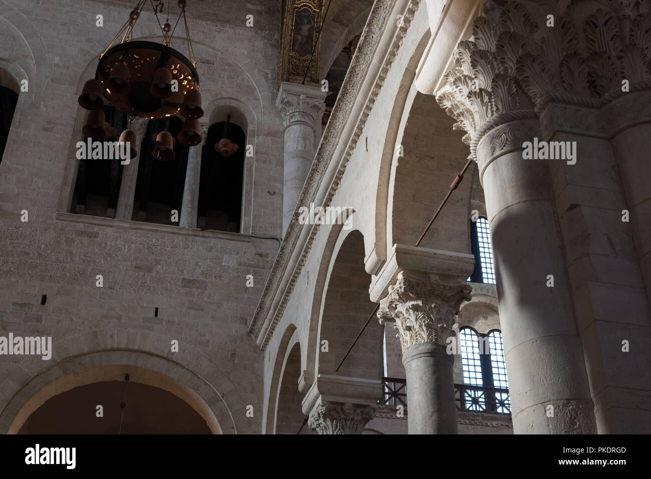 Ancient Basilica of San Nicola, Bari Stock Photo - Alamy