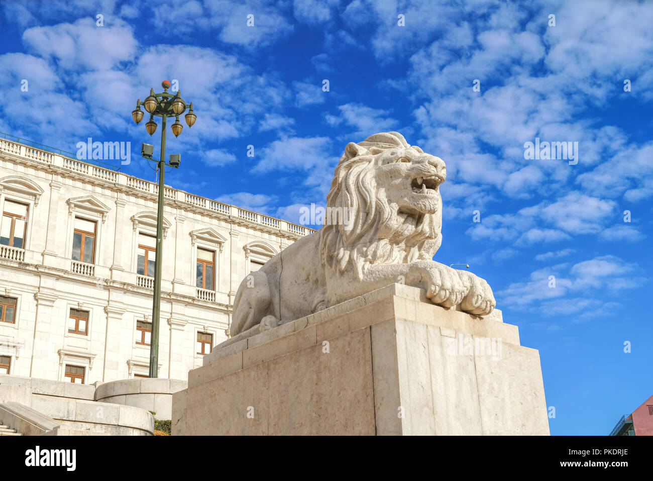 Lisbon lion hi-res stock photography and images - Alamy