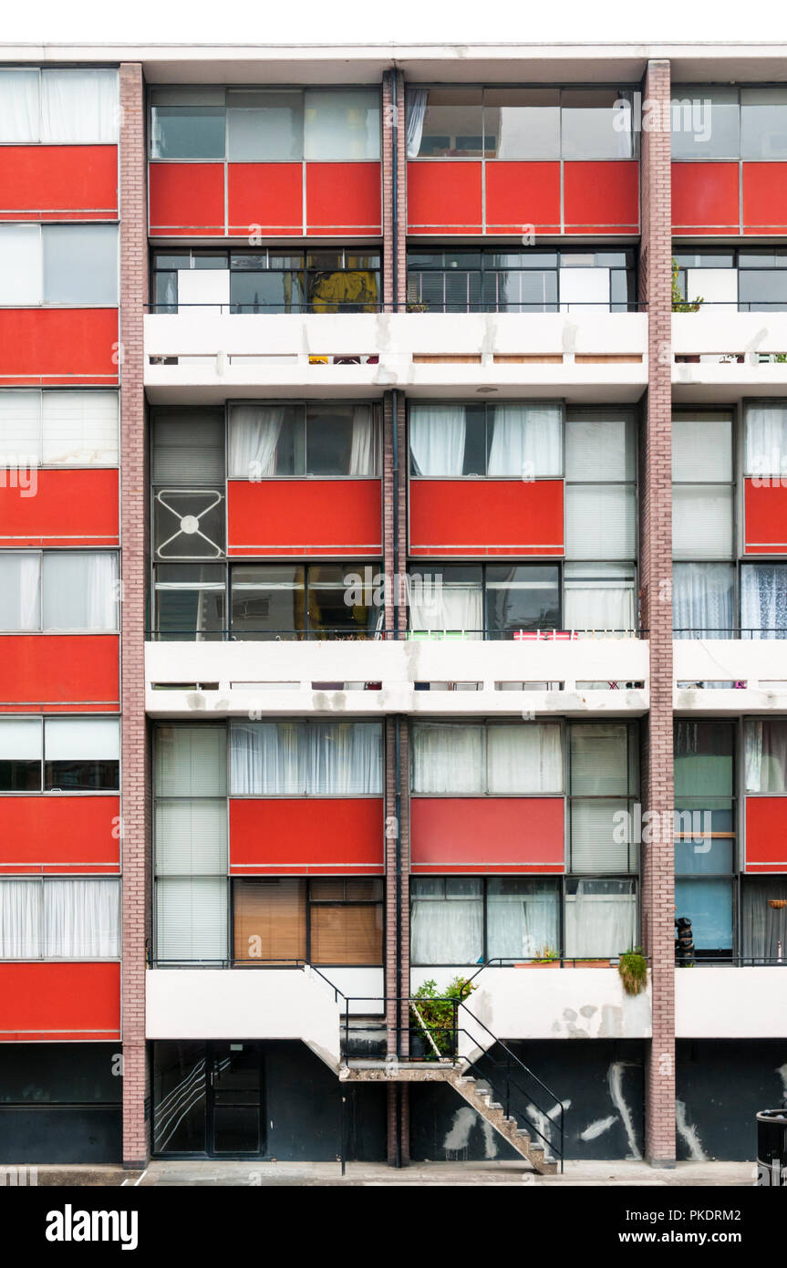 Basterfield House on the Golden Lane Estate in the City of London Stock ...
