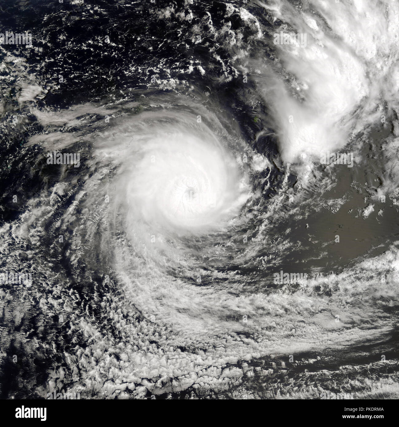 Tropical storm. Giant cyclone. Elements of this image are furnished by ...