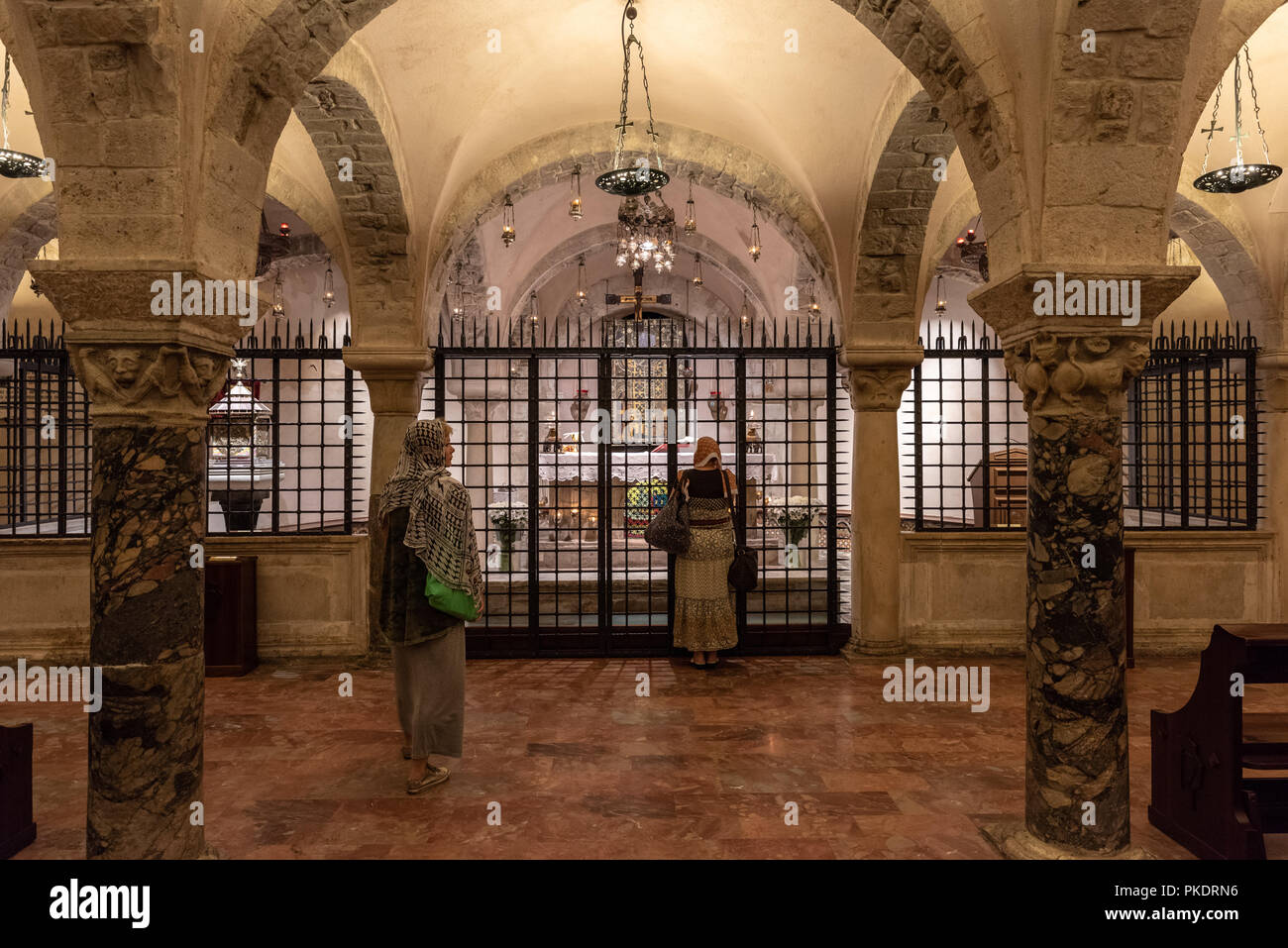 Ancient Basilica of San Nicola, Bari Stock Photo - Alamy