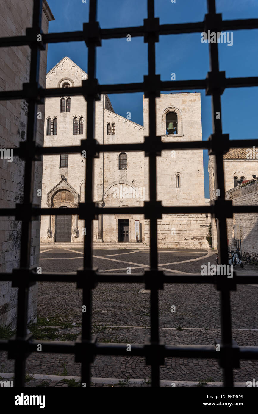 Ancient Basilica of San Nicola, Bari Stock Photo - Alamy