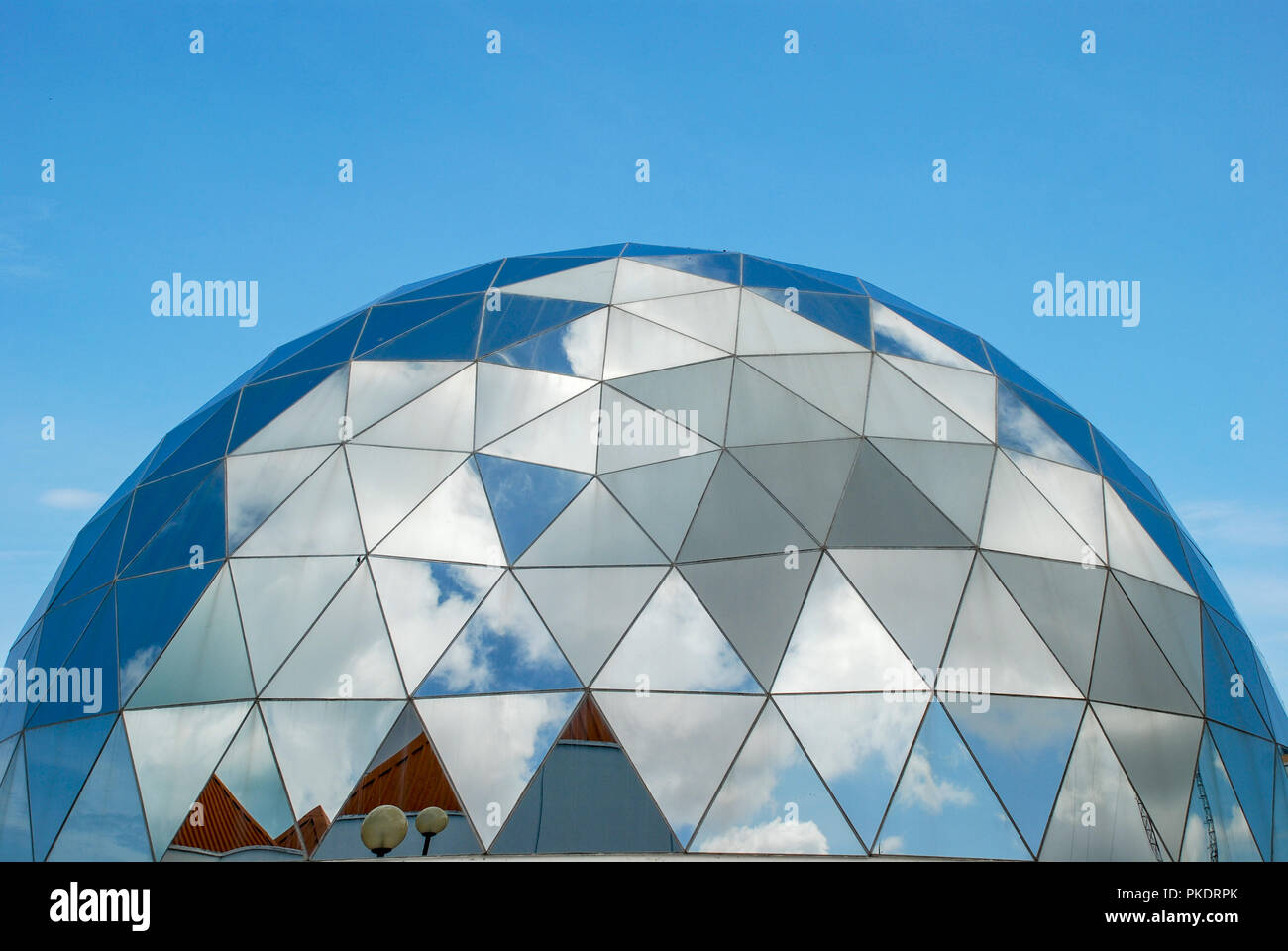 Round glass dome Stock Photo - Alamy
