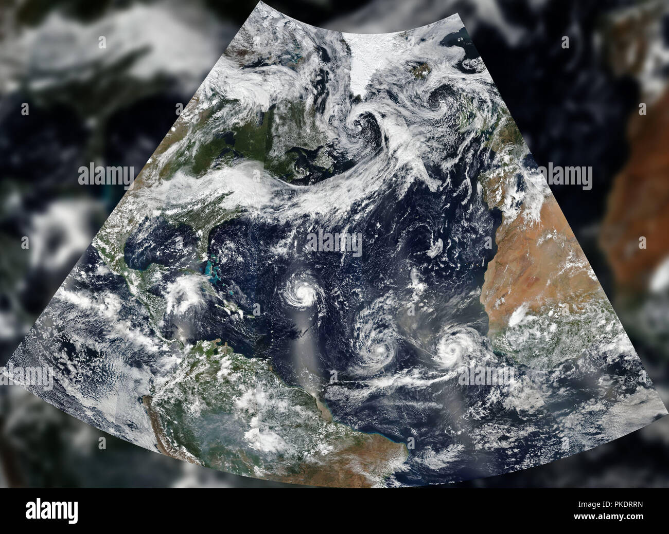 Hurricane Florence, Isaac, and Helene were all churning up the North ...