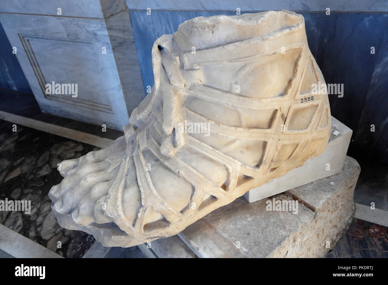 Italy, Lazio, Rome, Vatican City, Vatican Museums, Roman foot Stock ...