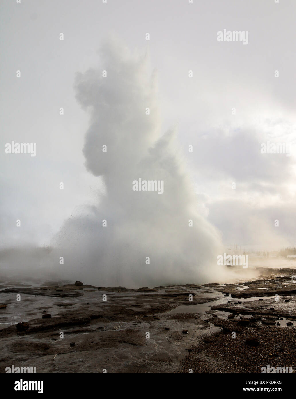 Strokkur geysir iceland geothermal hi-res stock photography and images ...