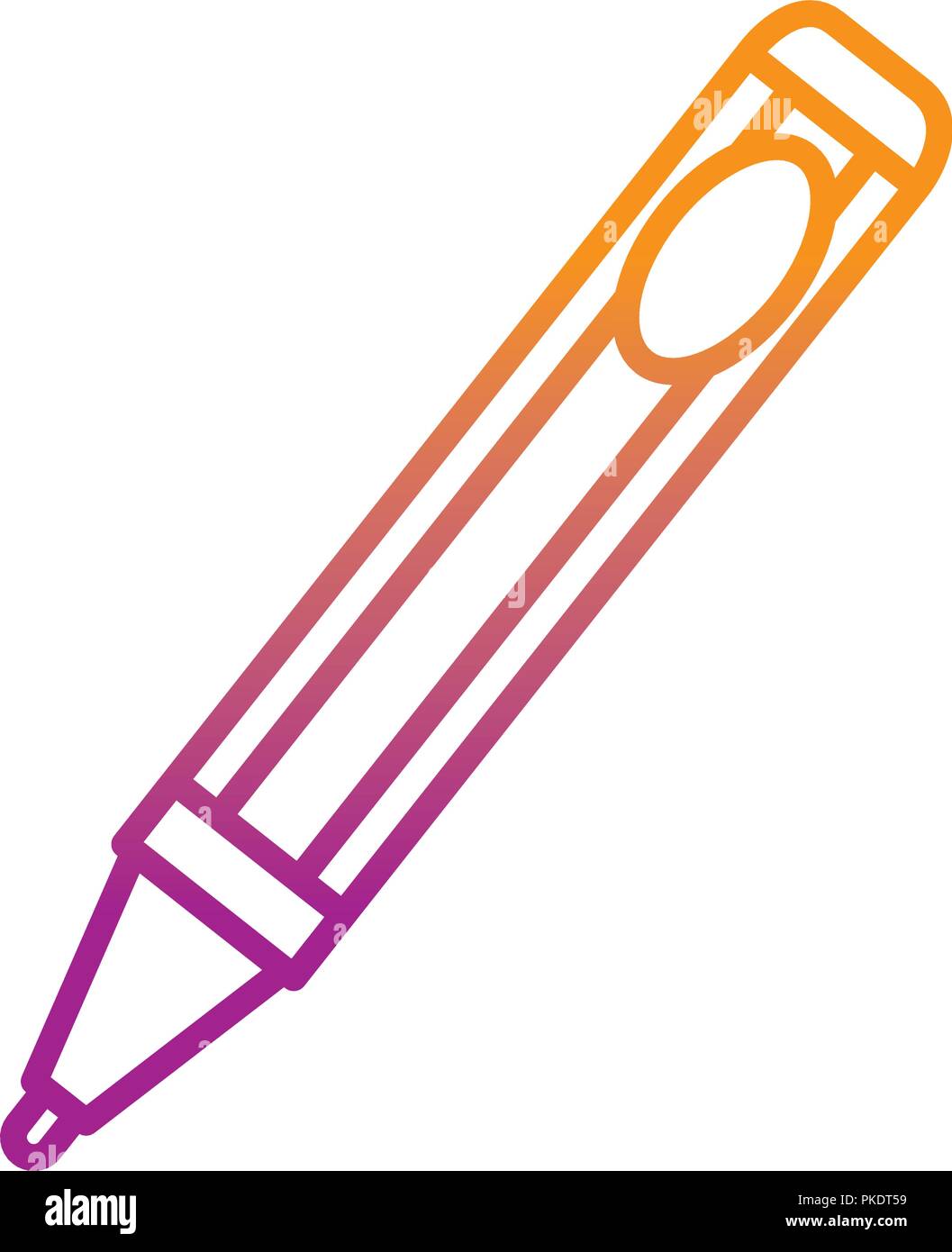 pen writer isolated icon Stock Vector Image & Art - Alamy
