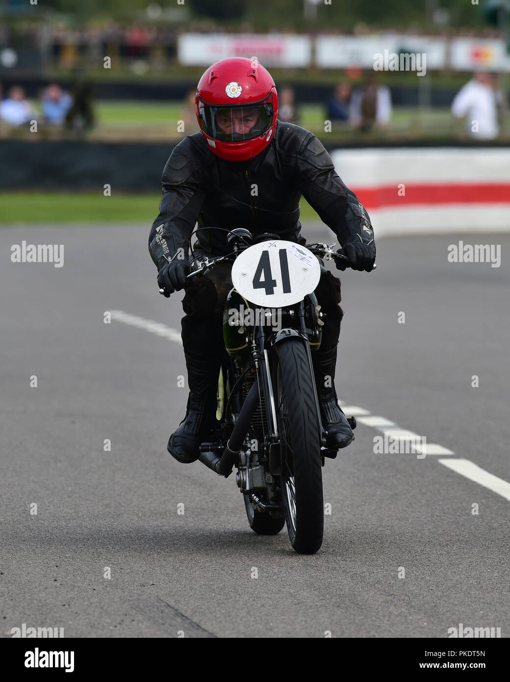 Sam Rhodes, Bill Swallow, Velocette works MT500, Barry Sheene Memorial ...