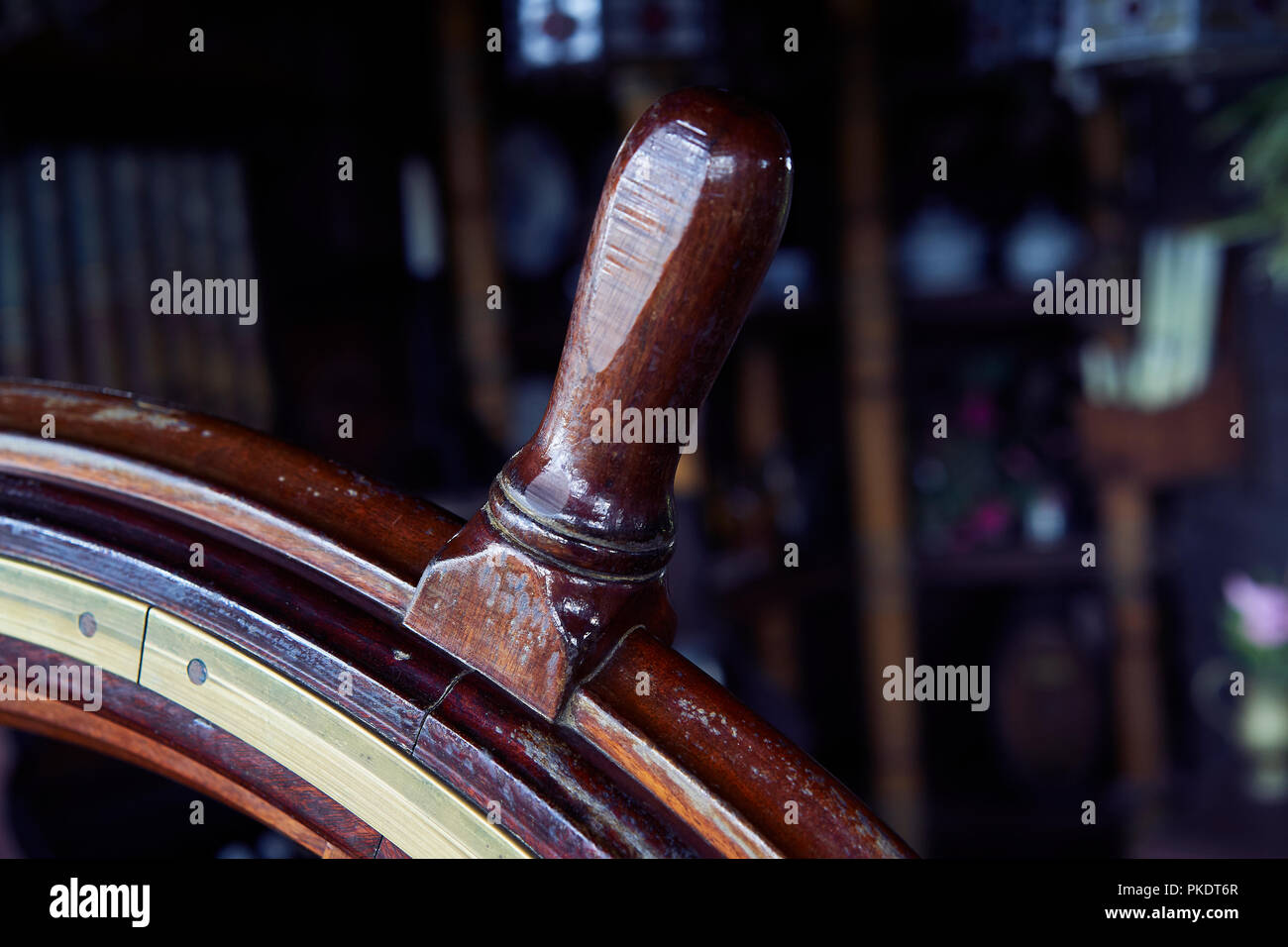 boat rudder detail Stock Photo - Alamy