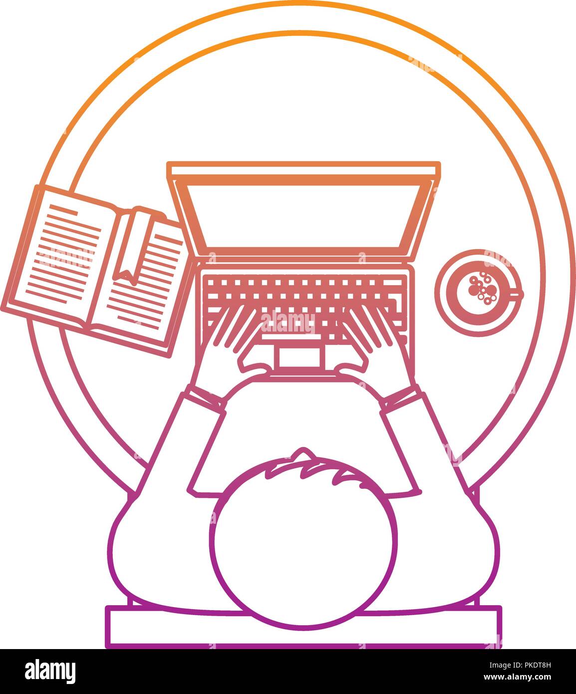 Coffeee table Stock Vector Images - Alamy