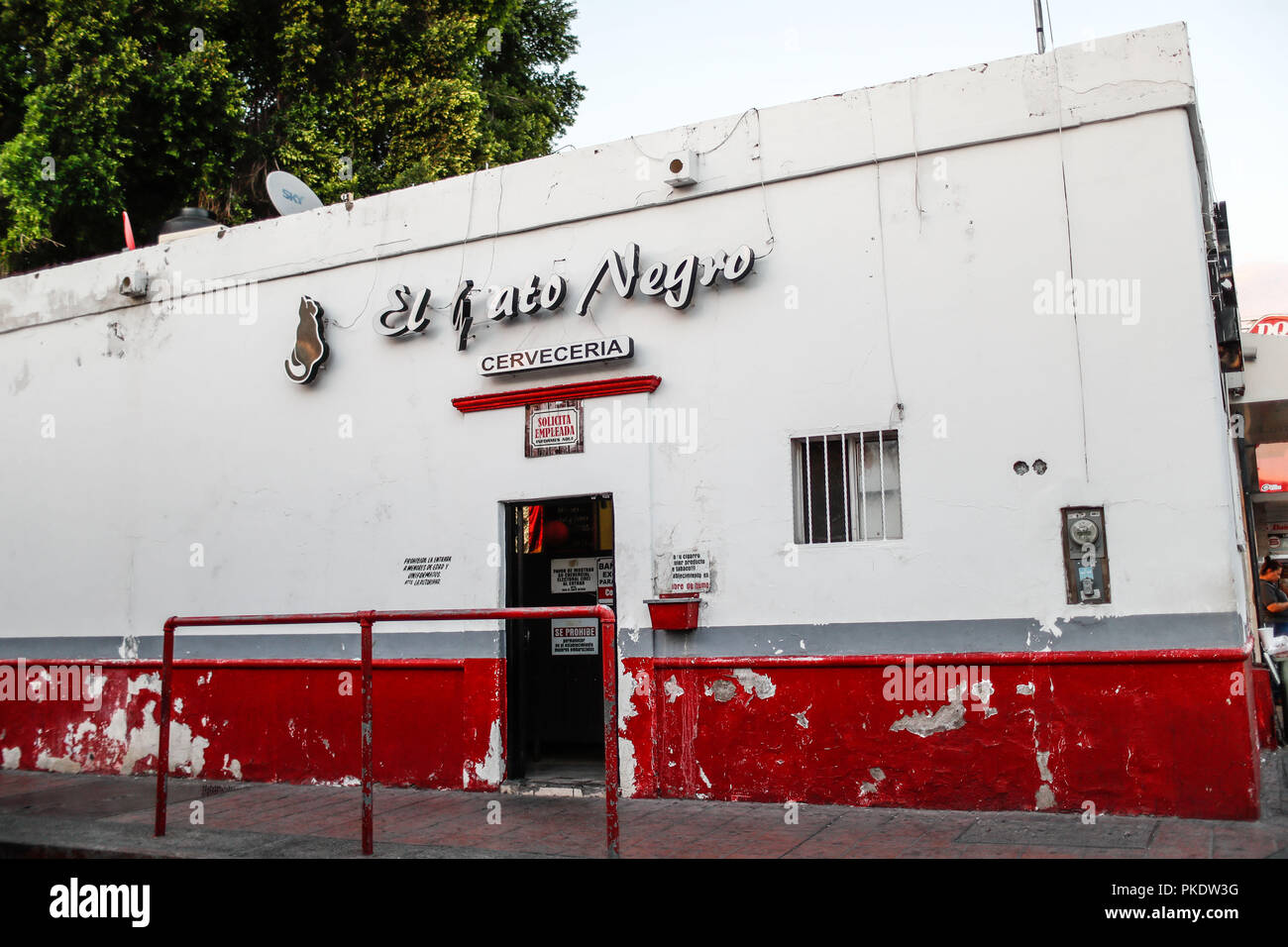 Vida cotidiana en el centro historico de Hermosillo, Sonora, Mexico ...