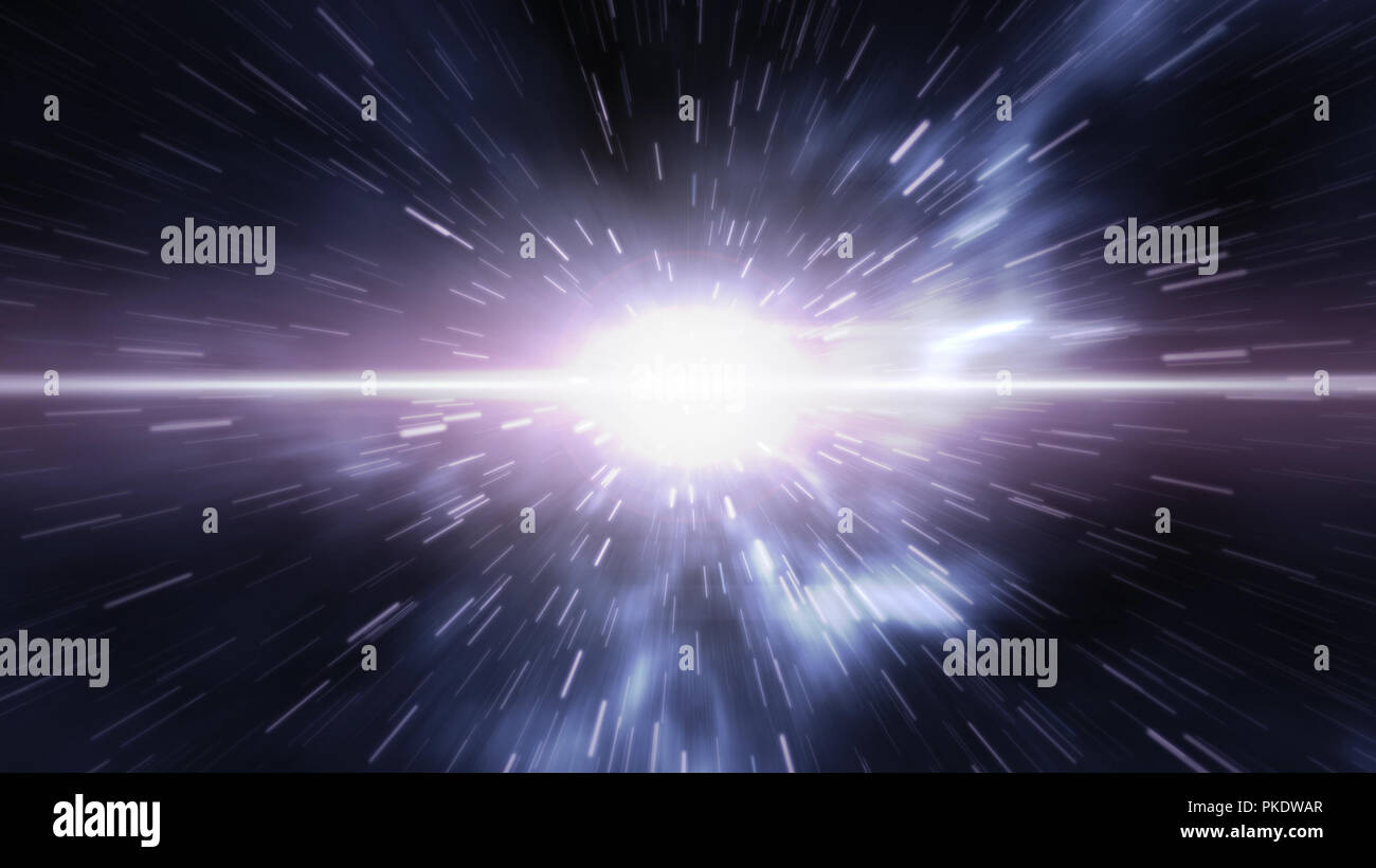 Star warp hi-res stock photography and images - Alamy