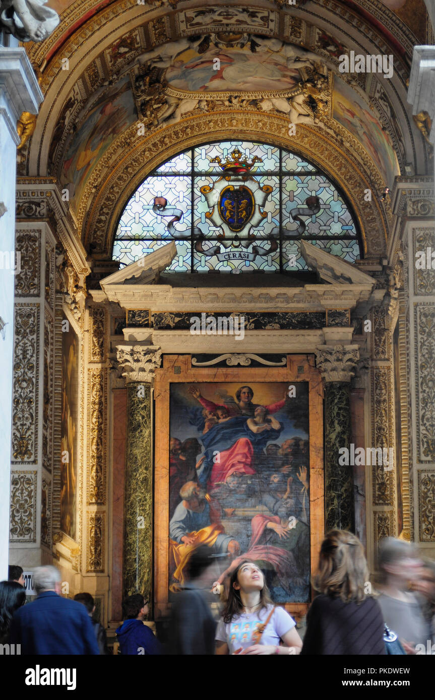 Cerasi chapel and rome hi-res stock photography and images - Alamy