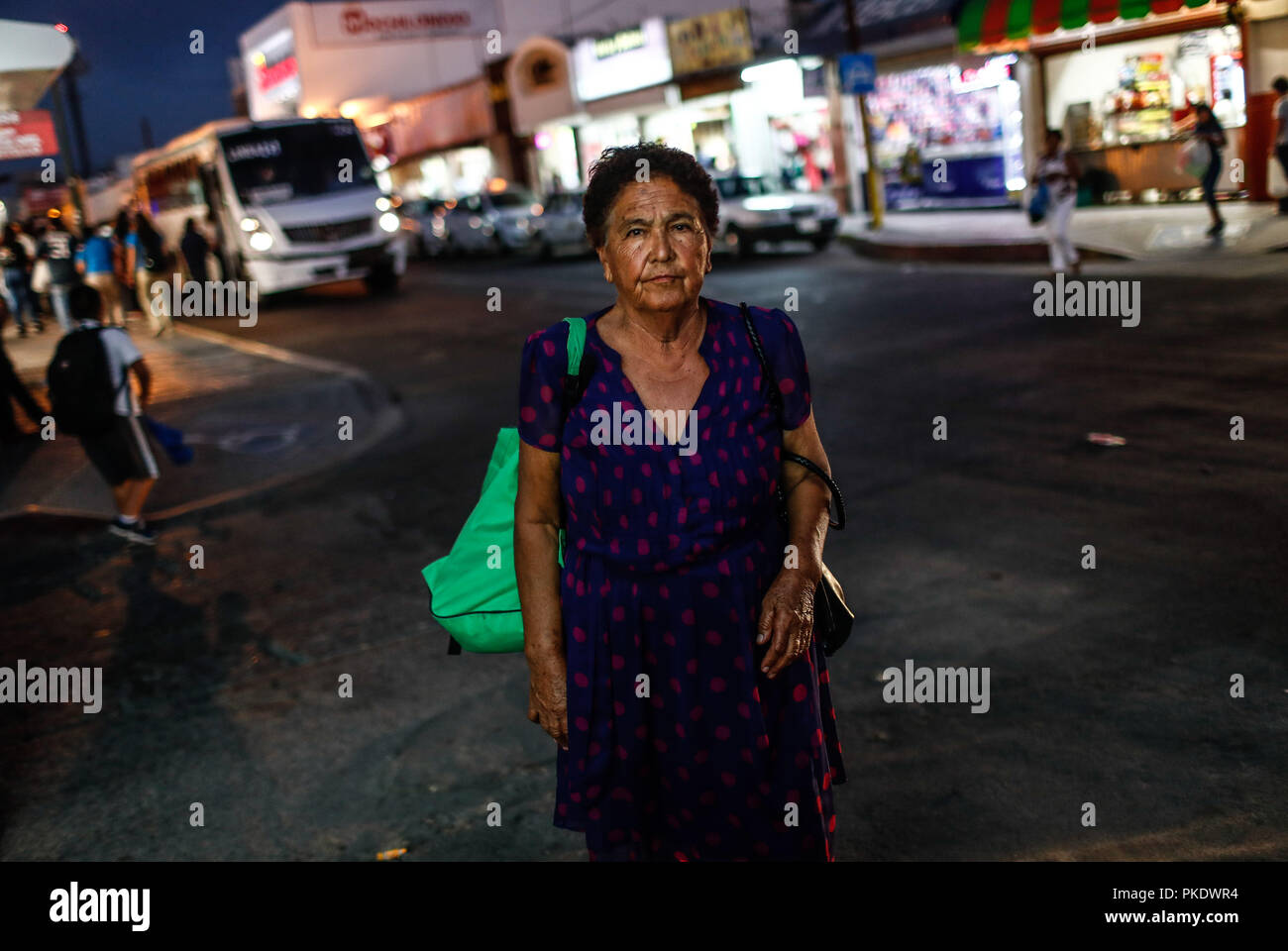 Vida cotidiana en el centro historico de Hermosillo, Sonora, Mexico ...