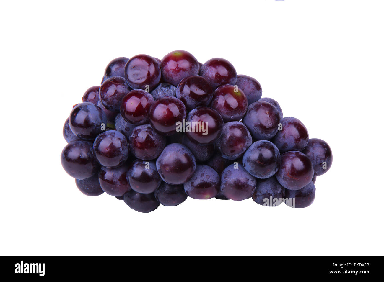 Food for health,Red grapes,The red grape seeds and galling Stock Photo ...