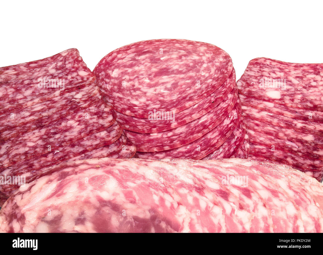 Cut salami hi-res stock photography and images - Alamy