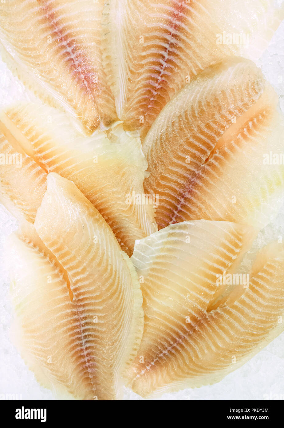fish fillet in market Stock Photo - Alamy