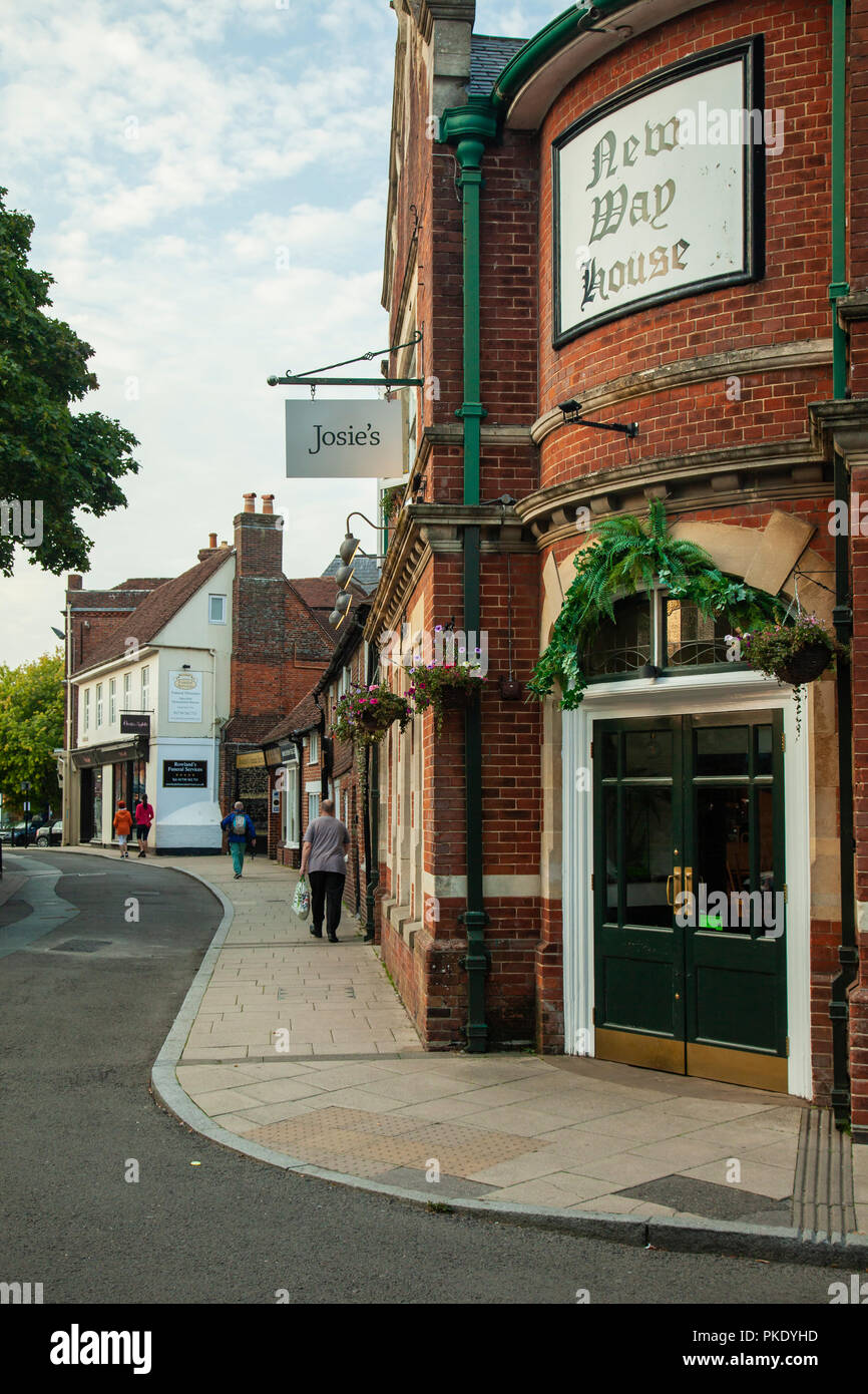 Summer evening in Petersfield, Hampshire, England Stock Photo - Alamy