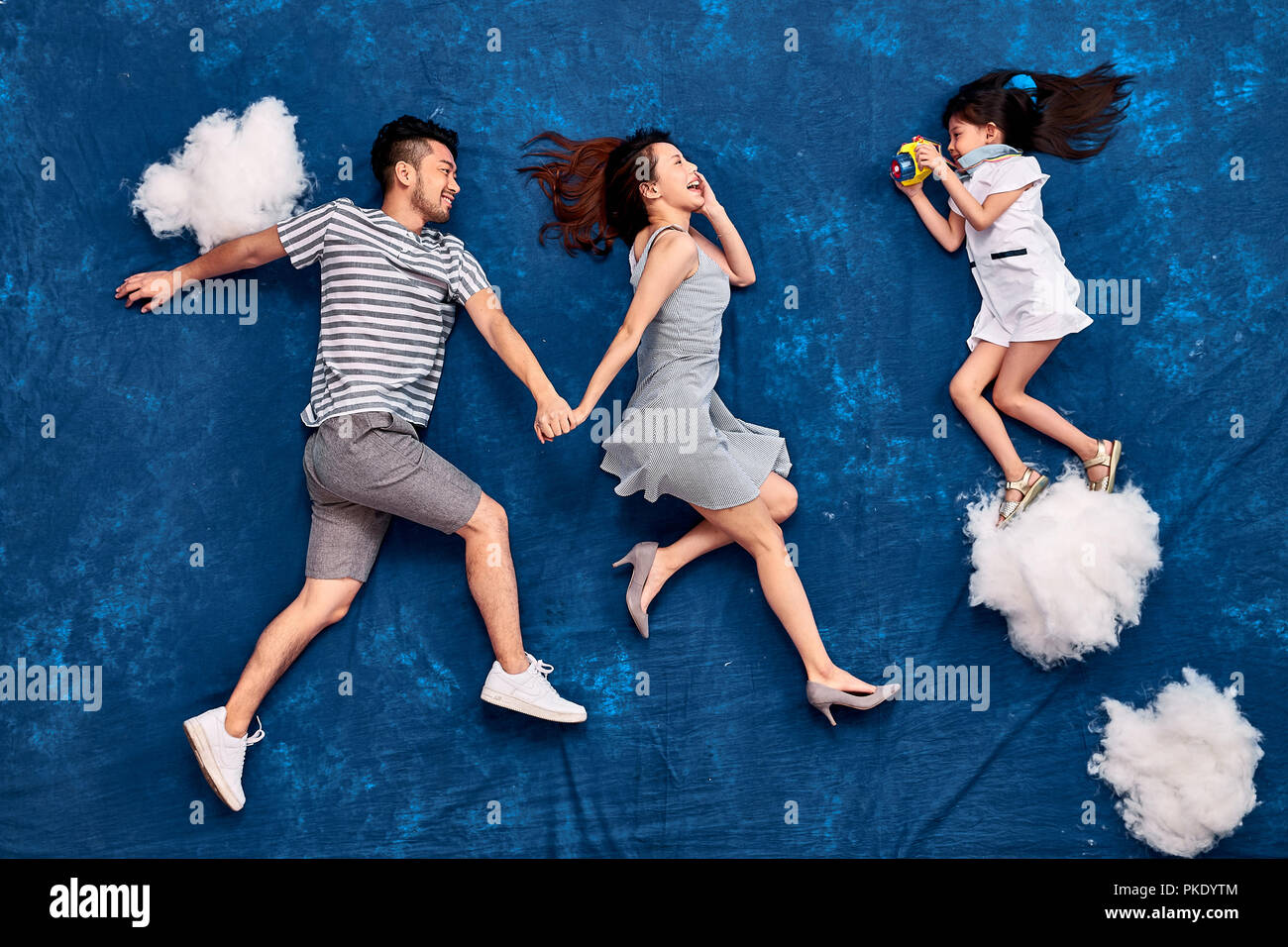Three happy play Stock Photo - Alamy