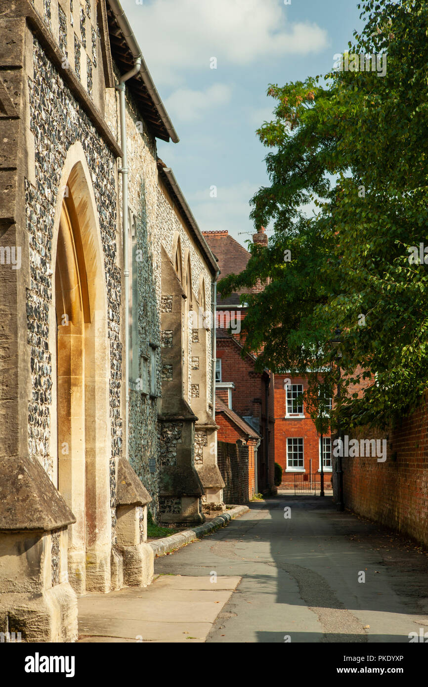 Summer afternoon in Winchester, Hampshire, England Stock Photo - Alamy