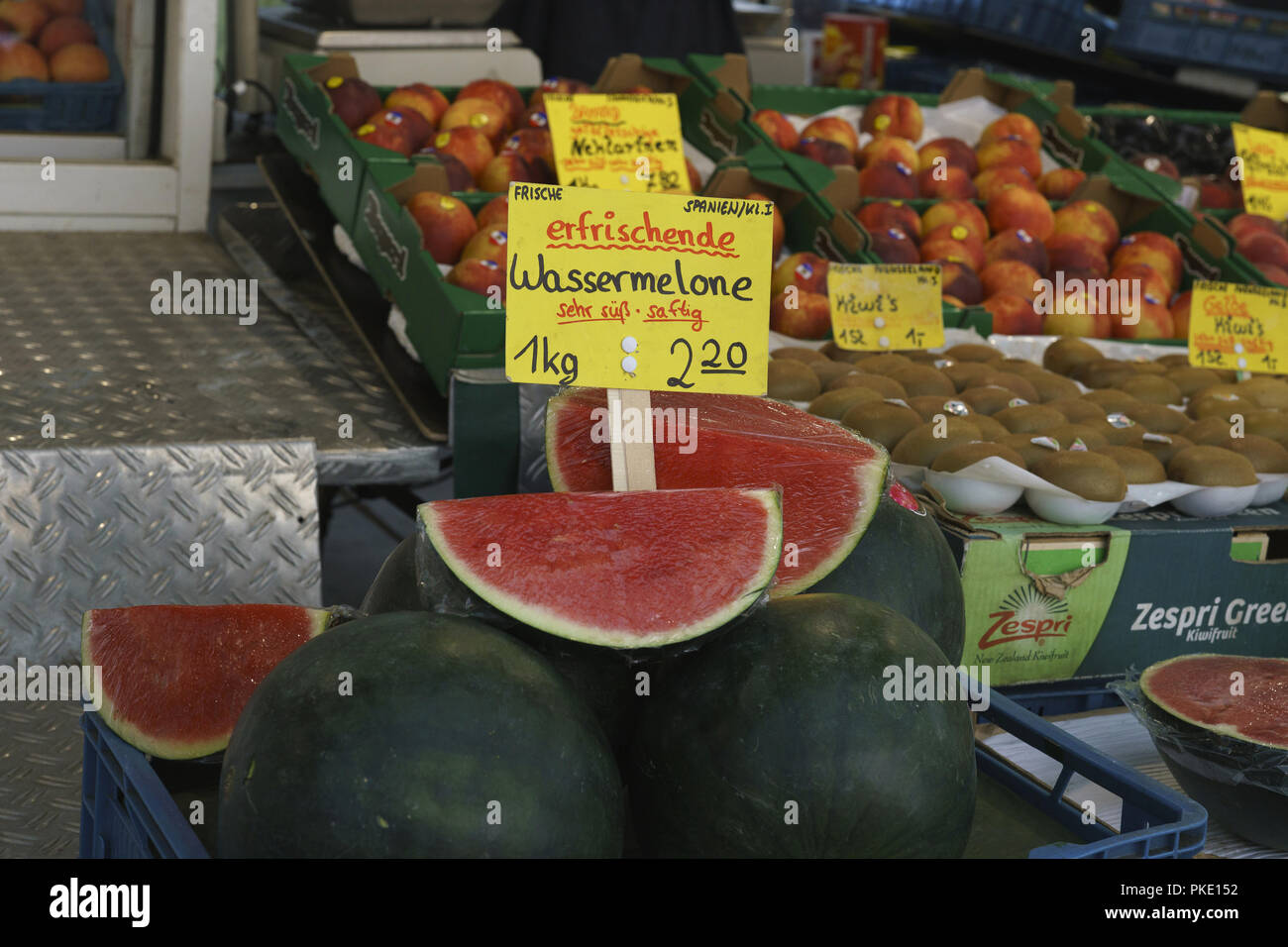 The carlsplatz is the oldest market still operated in dusseldorf hi-res ...