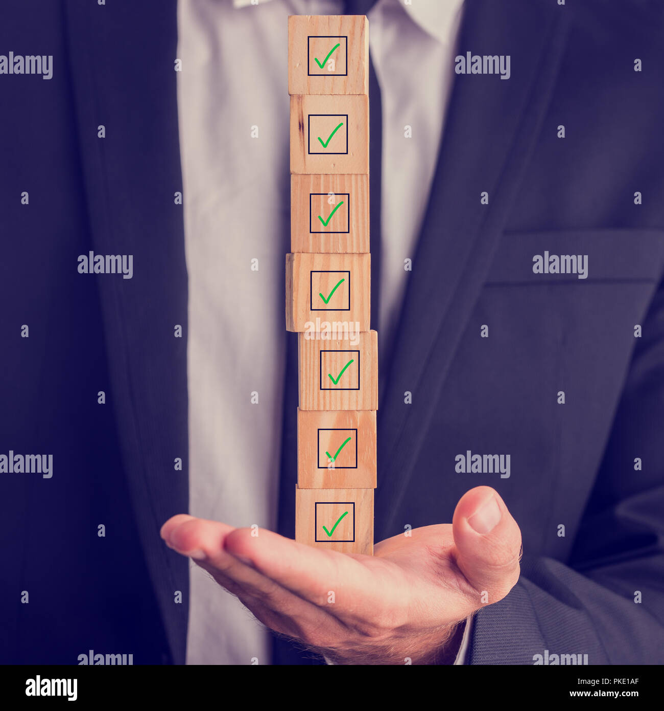 Ticked boxes hi-res stock photography and images - Alamy