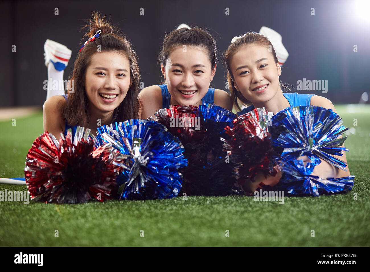 Beautiful young cheerleader soccer hi-res stock photography and images ...