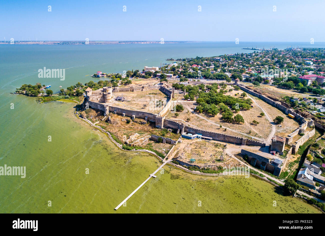 Bilhorod-Dnistrovskyi or Akkerman fortress in Ukraine Stock Photo - Alamy