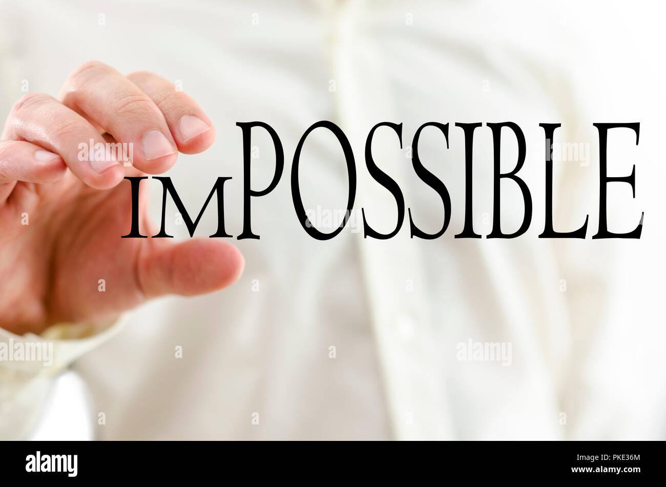 Impossible letters hi-res stock photography and images - Alamy