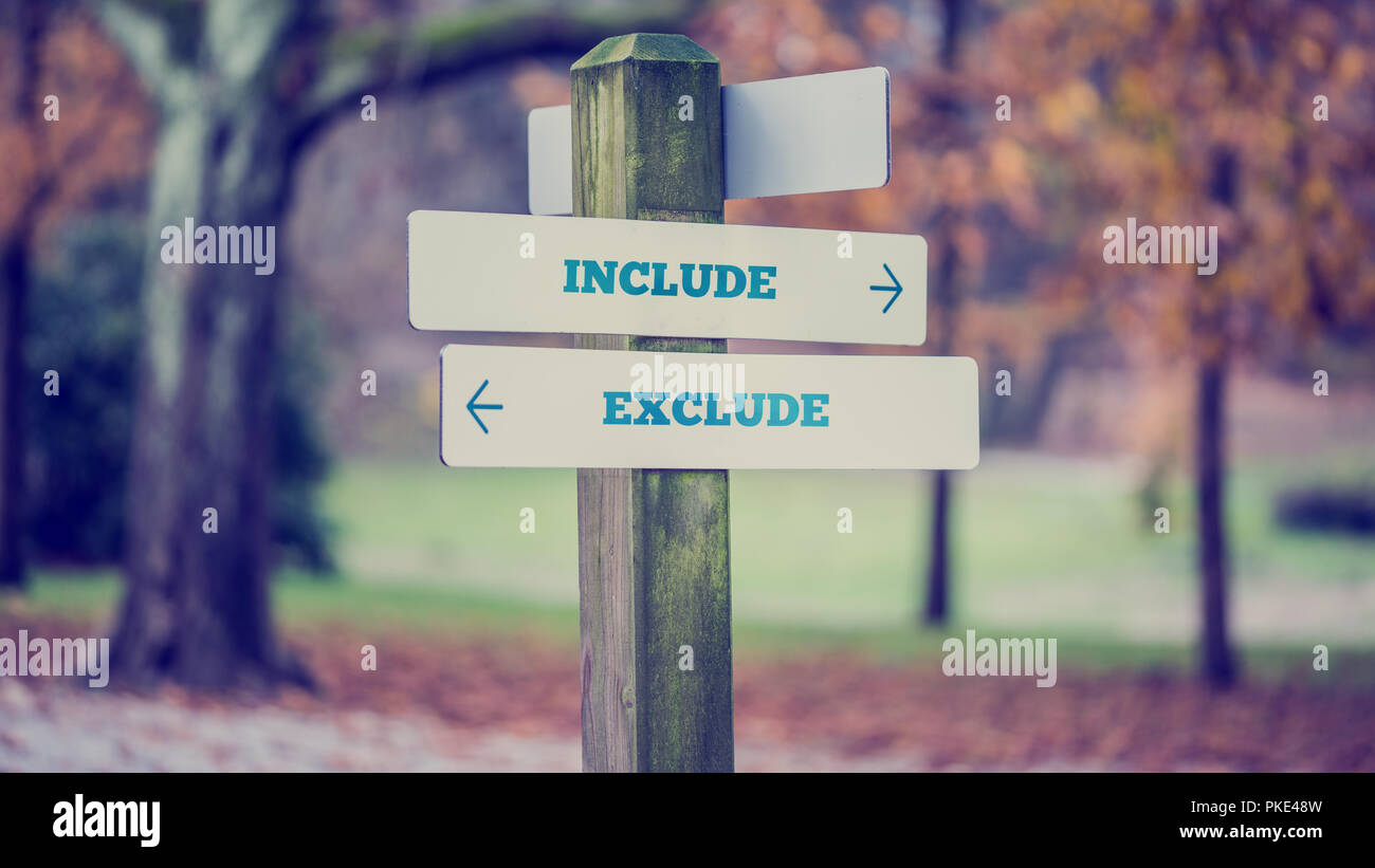 Include differences hi-res stock photography and images - Alamy