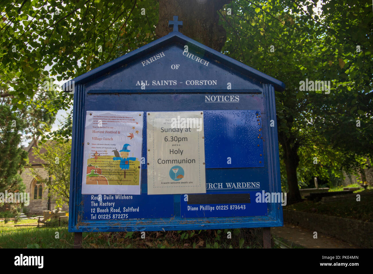 All Saints Church, Corston, Bath Stock Photo - Alamy