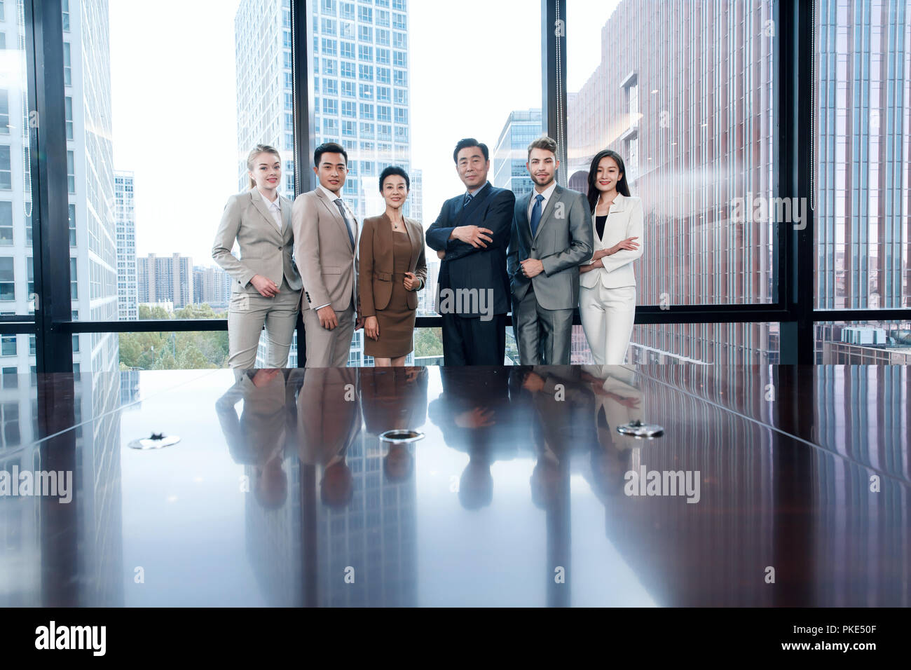 Business men and women in the conference room Stock Photo - Alamy