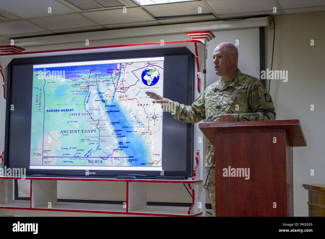 U.S. Army Maj. Sean McMackin, a chaplain with 155th Armored Brigade ...