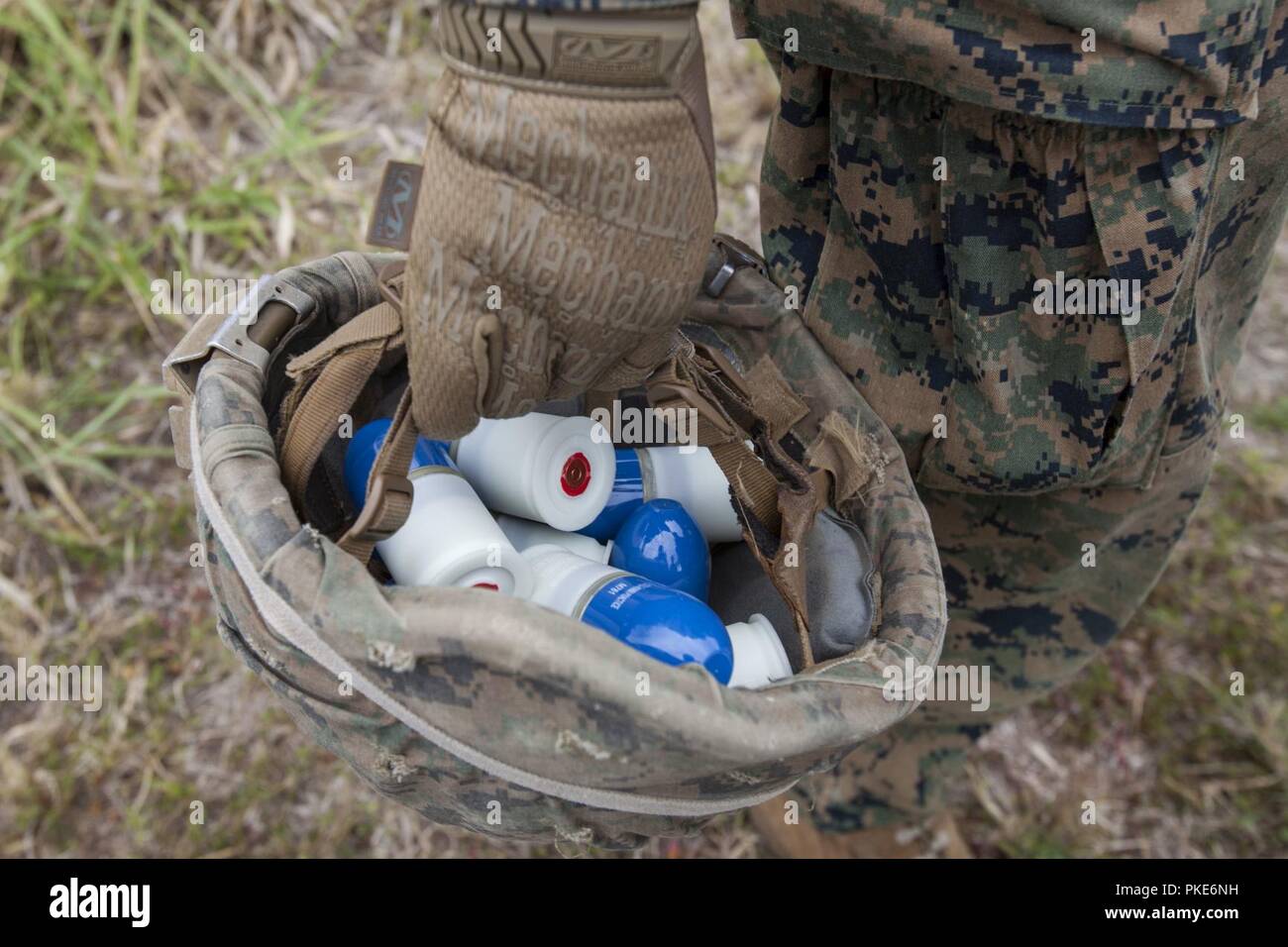 A U.S. Marine with 3rd Battalion, 3rd Marine Regiment, III Marine ...
