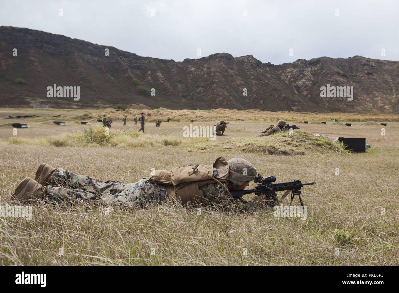 U.S. Marines with 3rd Battalion, 3rd Marine Regiment, III Marine ...