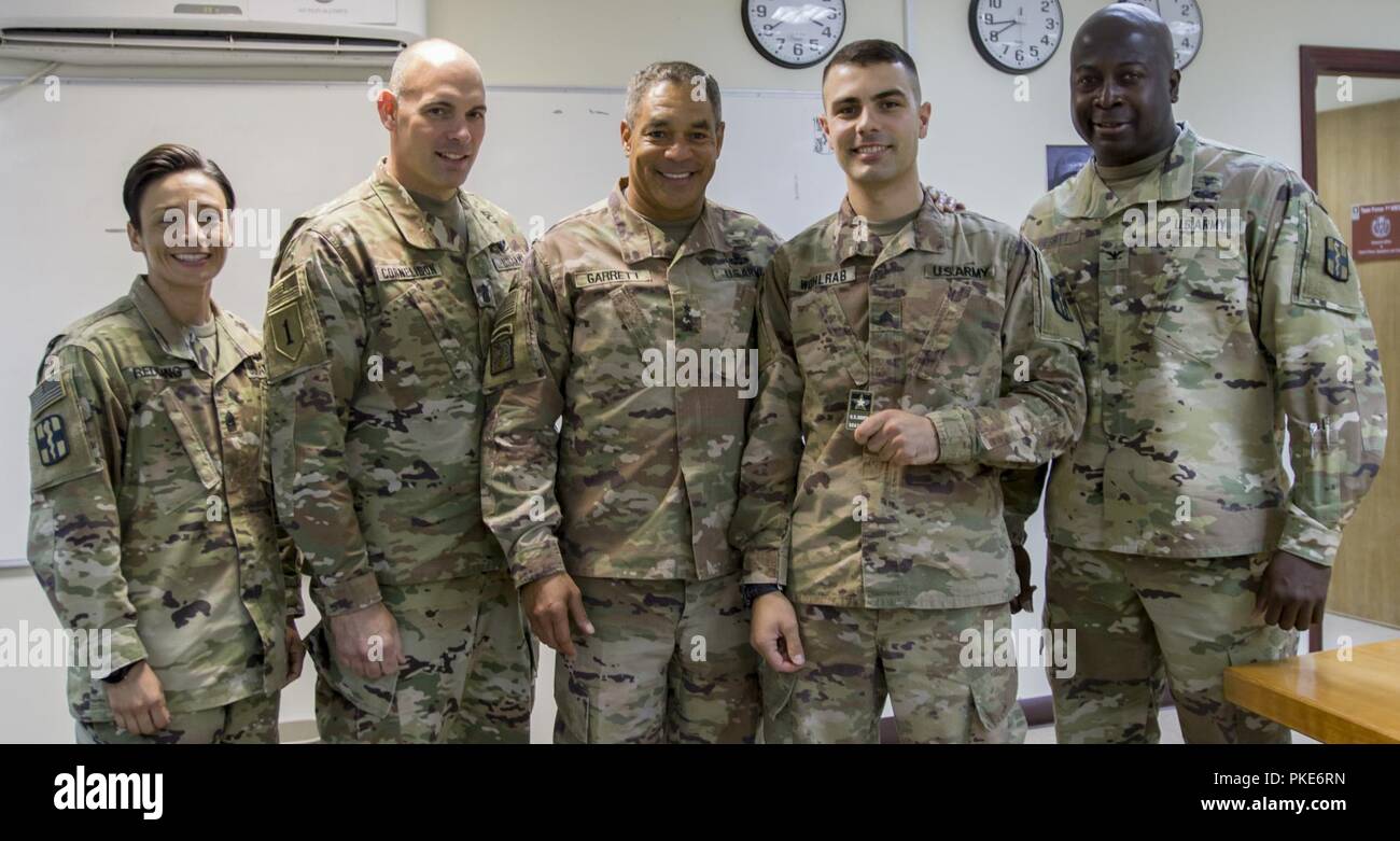 U.S. Army Lt. Gen. Michael X. Garrett, U.S. Army Central commanding ...