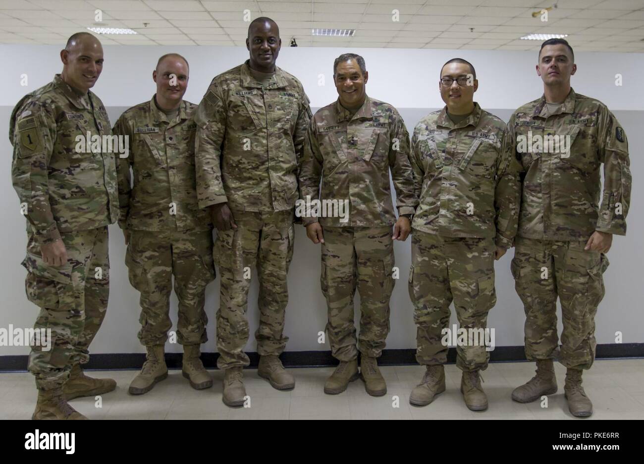 U.S. Army Lt. Gen. Michael X. Garrett, U.S. Army Central commanding ...