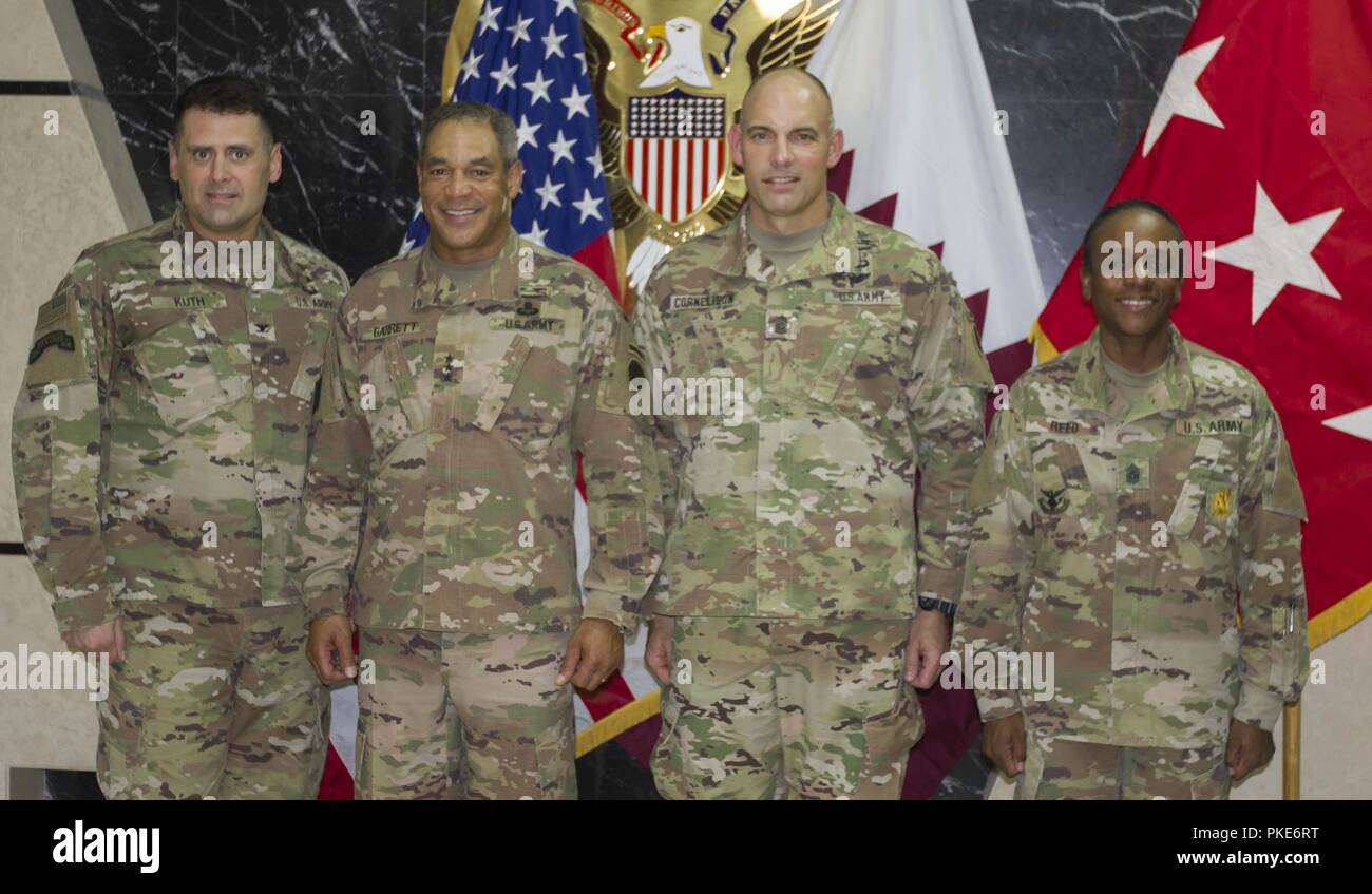 U.S. Army Lt. Gen. Michael X. Garrett, U.S. Army Central commanding ...