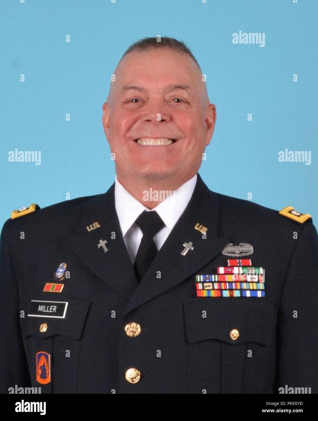 U.S. Army Chaplain, Lt. Col. Robert Miller Stock Photo - Alamy
