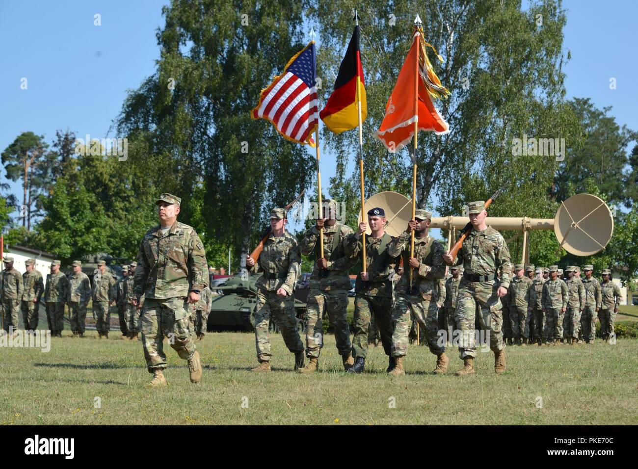 U.S. Army Sgt. Maj. Juan Calvillo, foreground left, assigned to the ...