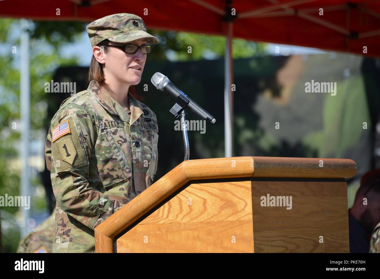 The 44th Expeditionary Signal Battalion Commander U.S. Army Lt. Col ...