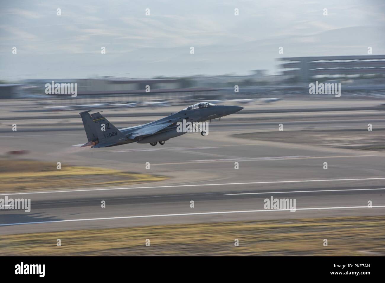 F-15Cs from the 122nd Fighter Squadron of the 159th Fighter Wing, Naval ...