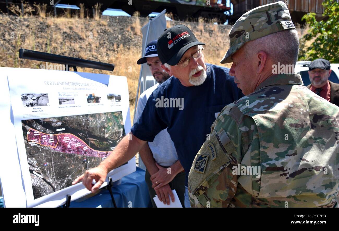Lt. Gen. Todd Semonit, USACE Commanding General, visited parts of the ...