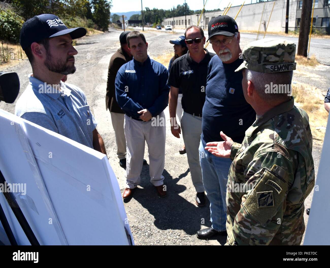 Lt. Gen. Todd Semonite, USACE Commanding General, visited parts of the ...