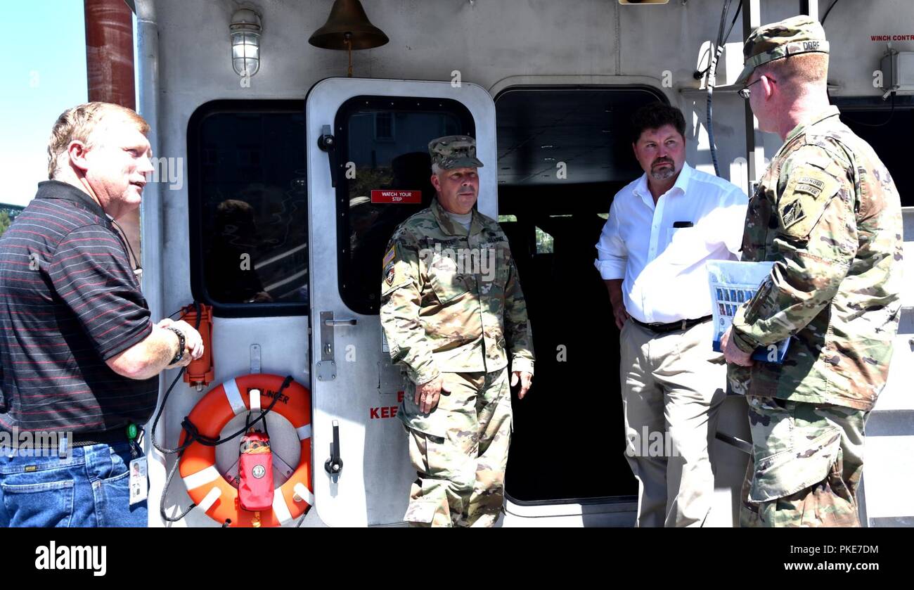 Lt. Gen. Todd Semonite, USACE Commanding General, visited parts of the ...