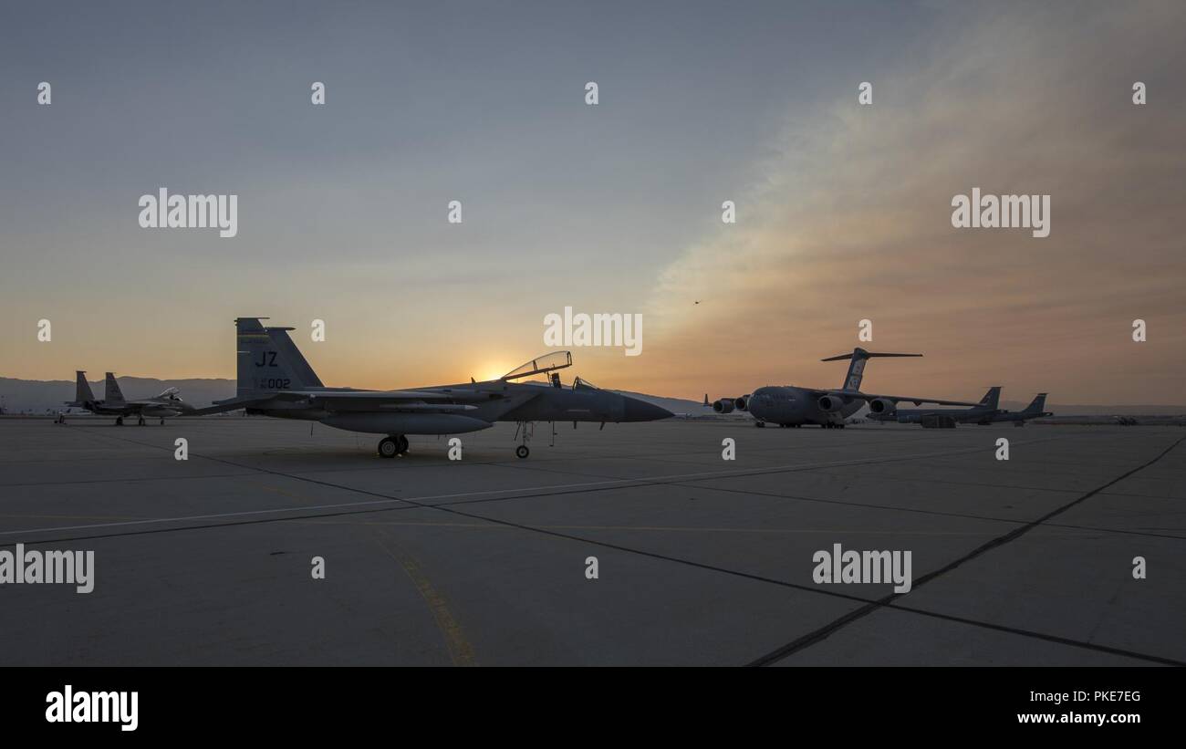 An F-15C assigned to the 122nd Fighter Squadron of the 159th Fighter ...